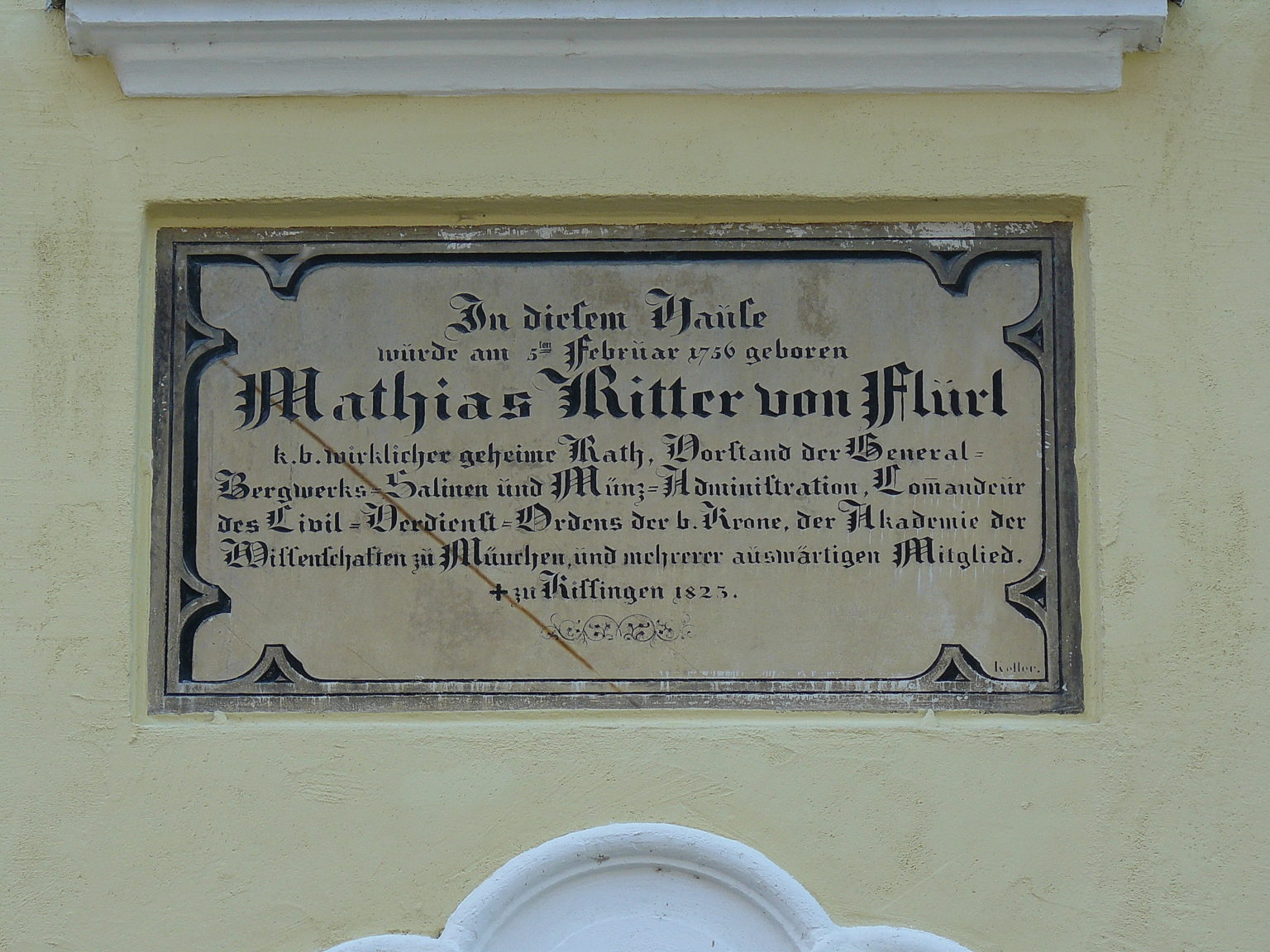„Glück auf dann liebes Baiern!“ - zum 200. Todestag des Geologen und Mineralogen Mathias von ...